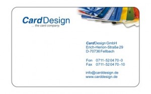 Visitenkarten Hersteller Region Stuttgart | CardDesign